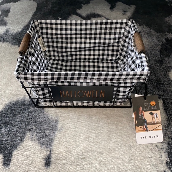Rae Dunn | Storage & Organization | Nwt Rae Dunn Halloween Wire Basket ...